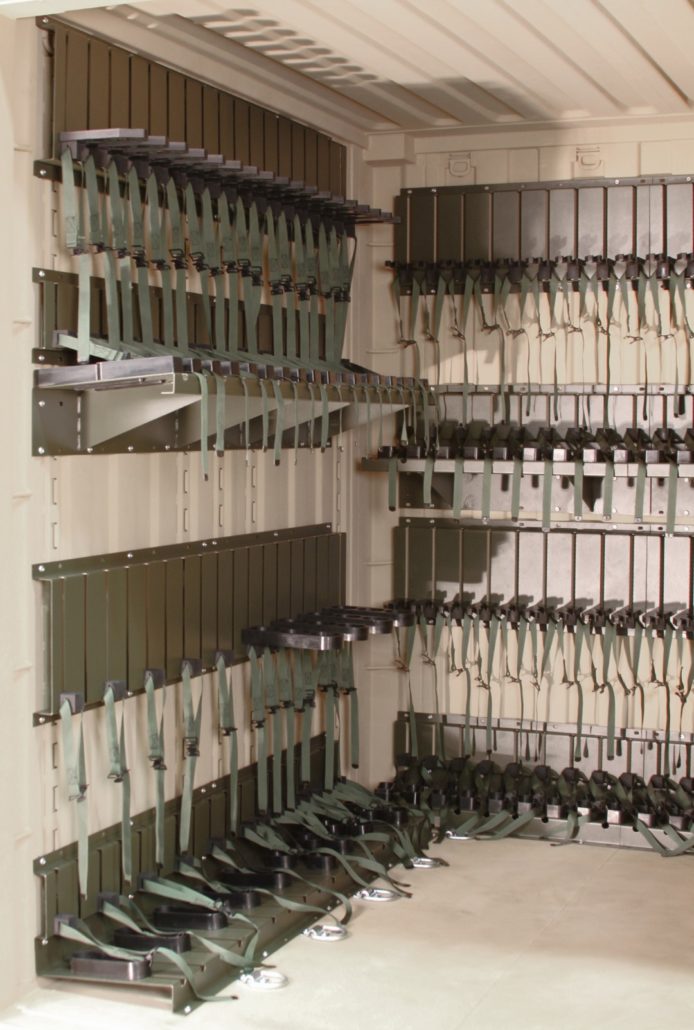 SPACESAVER - Universal Expeditionary Weapons Storage System - SYSTEMCENTER