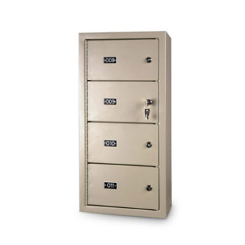 SPACESAVER - Wall and Floor Mounted Gun Lockers - SYSTEMCENTER