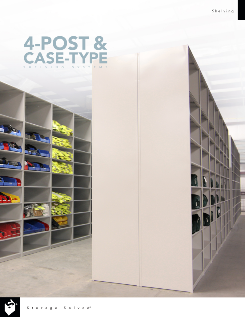 SPACESAVER - 4-Post and Case Type Shelving - SYSTEMCENTER