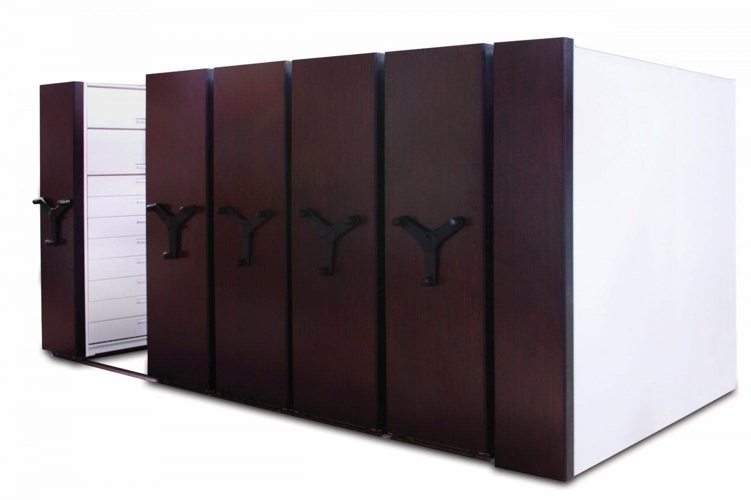 SPACESAVER - Wheelhouse Low-Profile Moving Shelving Systems - SYSTEMCENTER