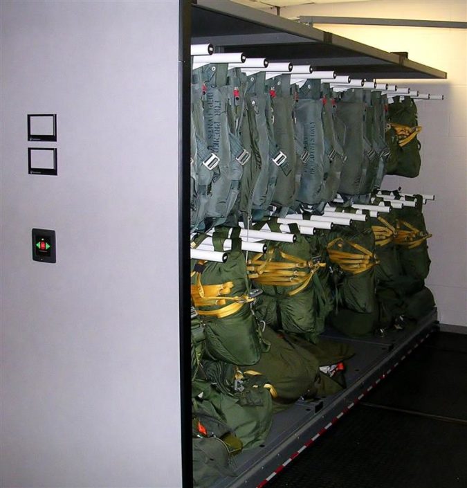 SPACESAVER - Military Parachute Storage - SYSTEMCENTER