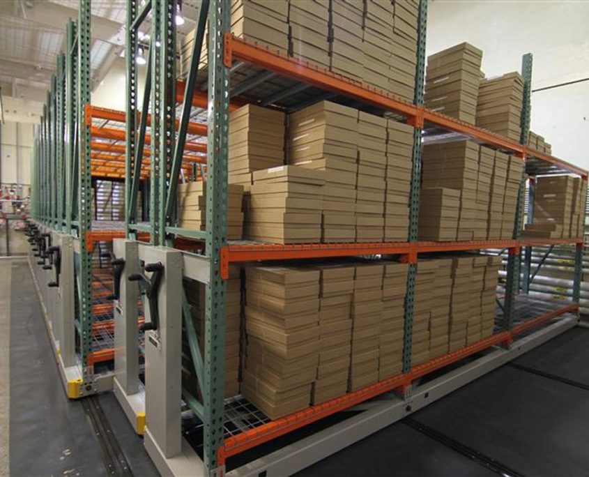 SPACESAVER - ActivRAC Heavy Duty Mobile Shelving - SYSTEMCENTER