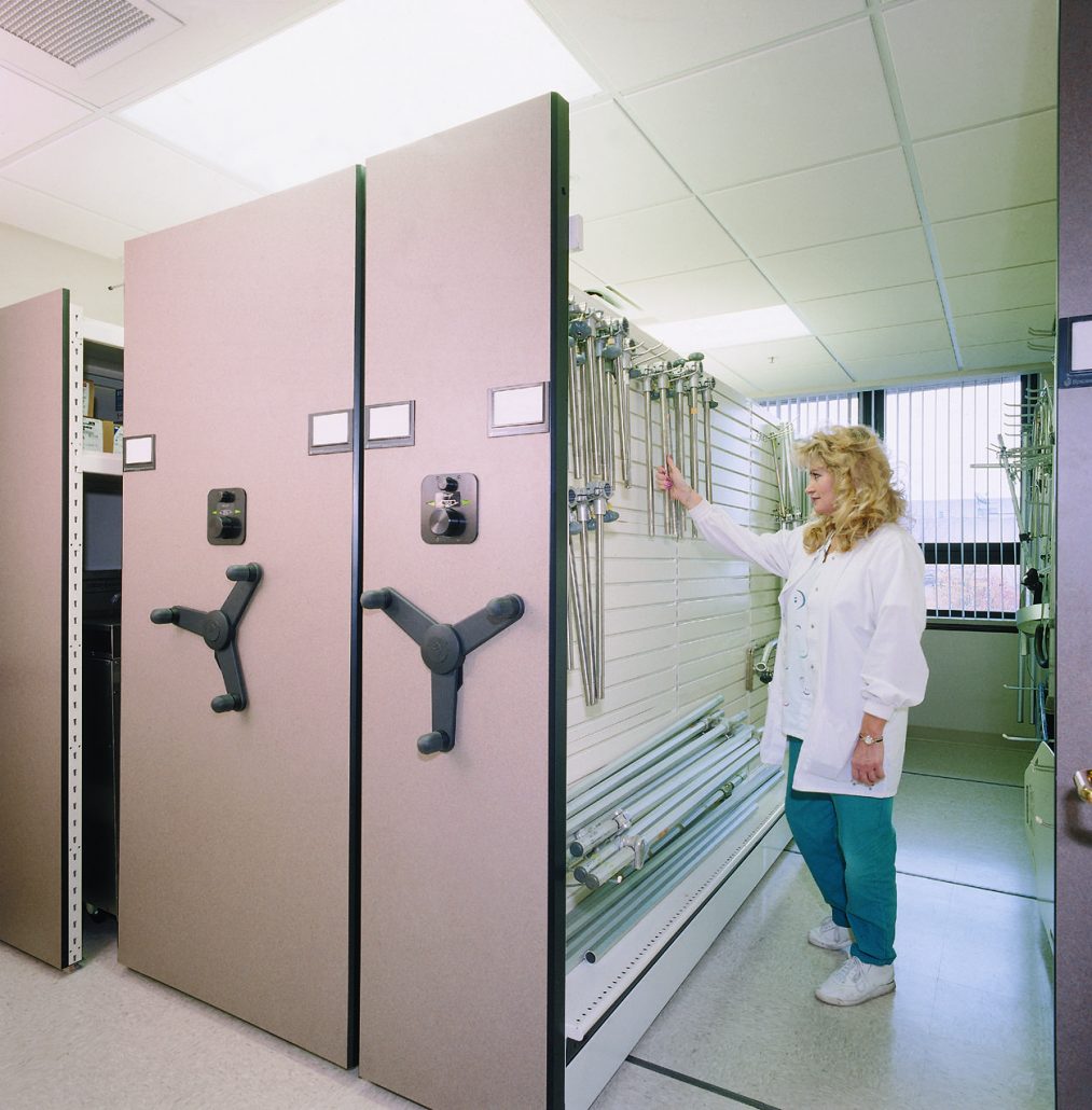 SYSTEMCENTER - Hospital shelving and storage systems