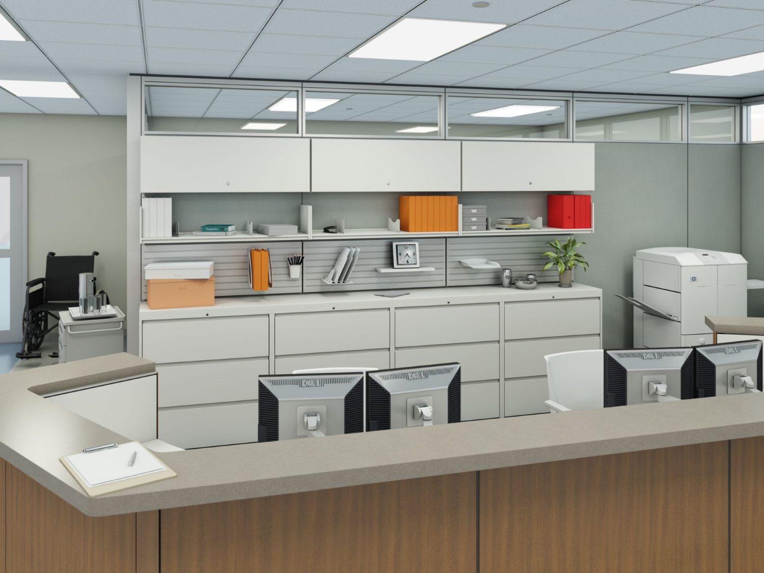 SYSTEMCENTER - Hospital shelving and storage systems